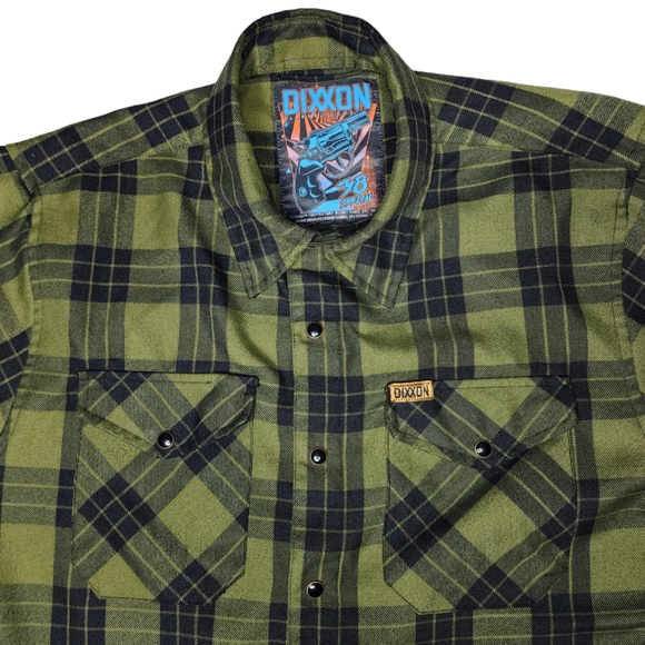 DIXXON | Shirts | Dixxon Flannel 38 Special Flannel Shirt Mens Medium ...
